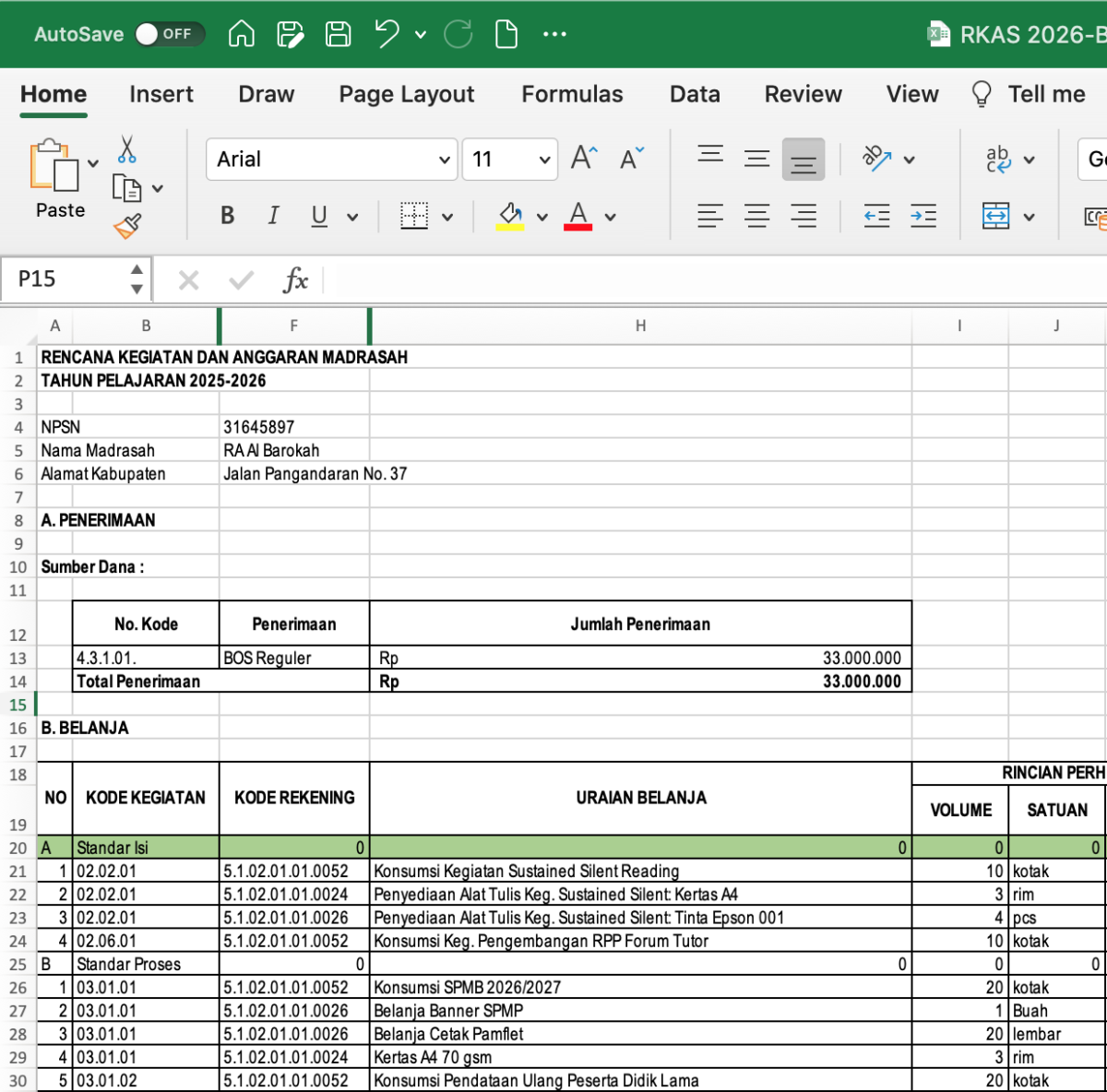 Download RKAM BOP Raudhatul Athfal Manual Excel 2026 – ROMAN ADY GROUP